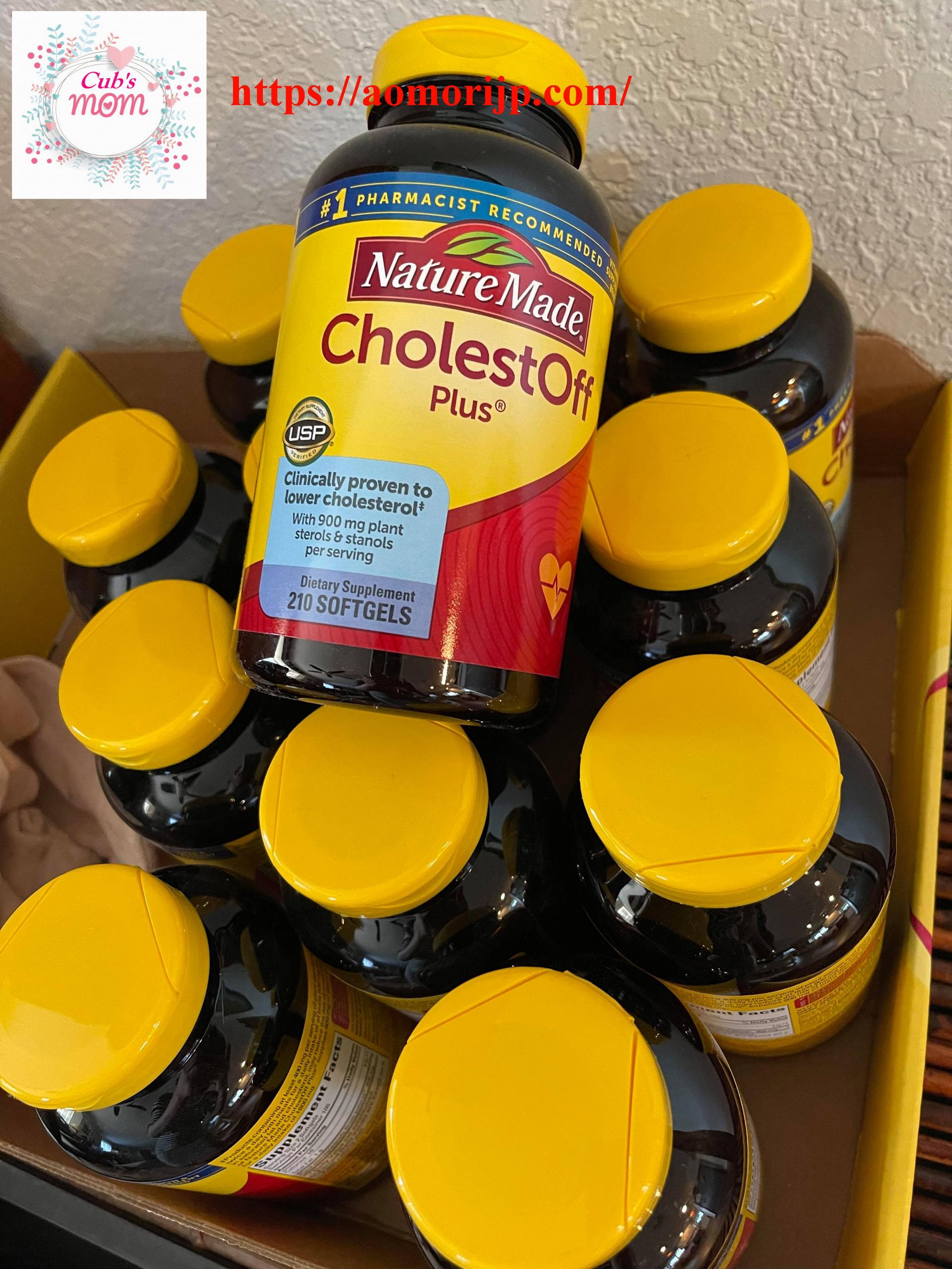 Viên uống giảm Cholesterol CholestOff Plus 210 viên Nature Made của Mỹ